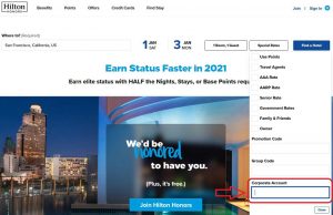 Hilton Corporate Codes 2025 - TikoTravel
